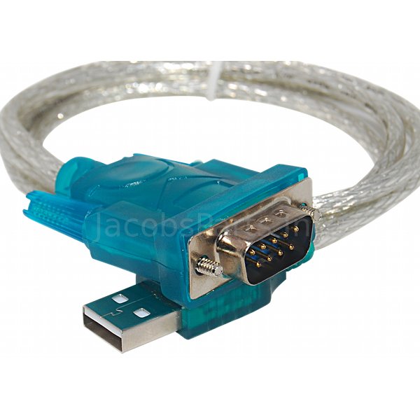 USB 2.0 to Serial RS232 DB9 9-Pin Adapter Cable - $4.20 - JacobsParts Inc