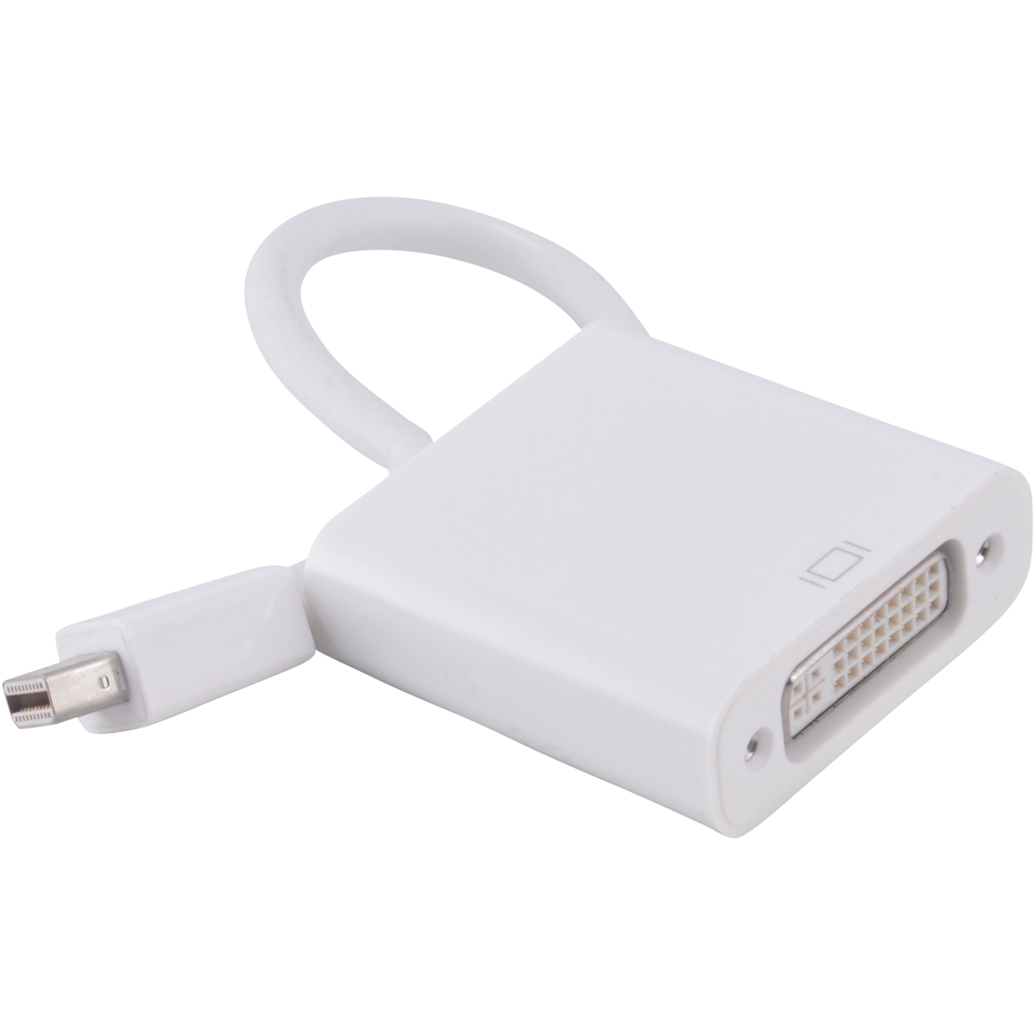 Thunderbolt Mini Display Port DP To DVI Cable Adapter for Apple MacBook ...
