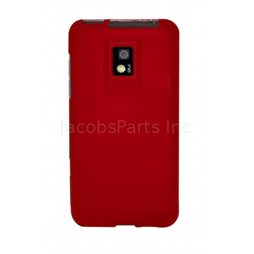 Red Rubberized Hard Case for LG G2x - $3.05 - JacobsParts Inc