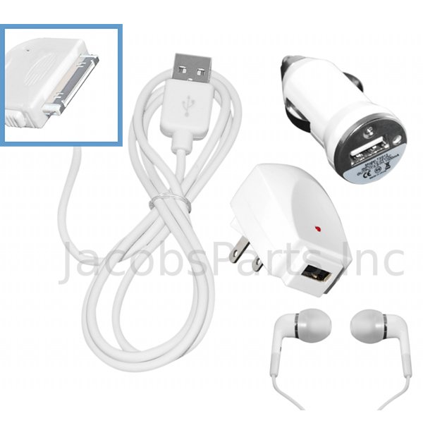 4 Piece Accessory Kit for iPod Nano Touch - $5.10 - JacobsParts Inc