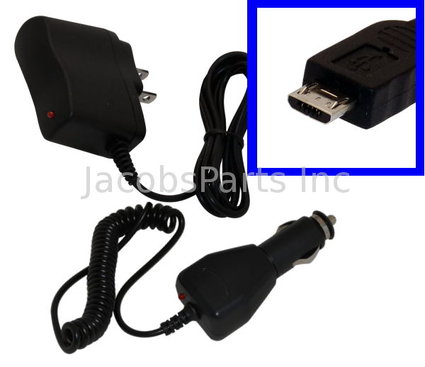 Car+Home DC/AC Chargers for Kyocera Laylo M1400 - $4.35 - JacobsParts Inc