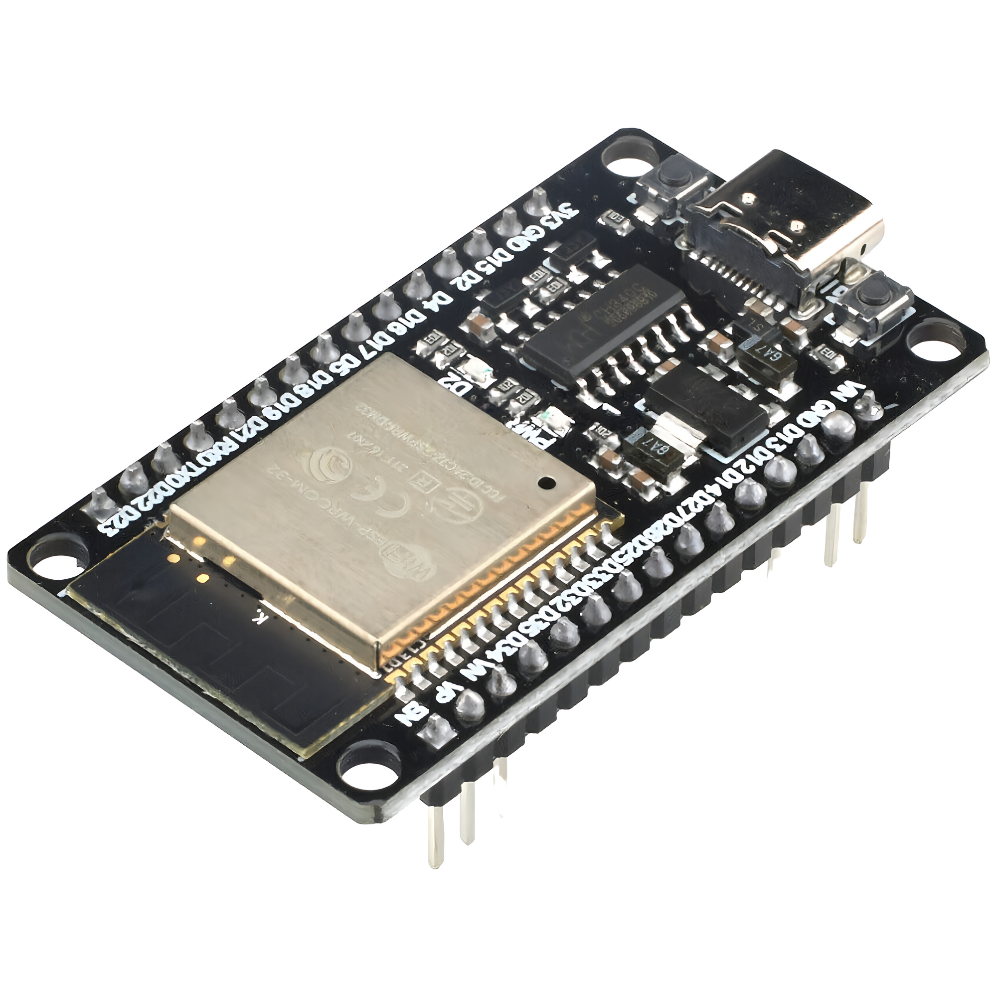ESP-WROOM-32 ESP32 ESP-32S USB Type C Development Board 2.4GHz WiFi ...