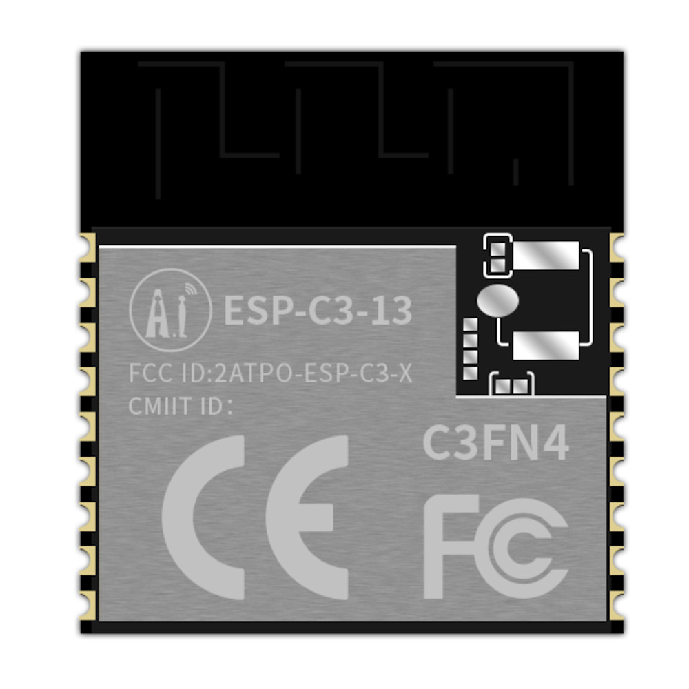 ESP-C3-13 ESP32-C3 RISC-V MCU 2.4GHz WIFI Bluetooth Microcontroller Module 4MB - $2.99 ...