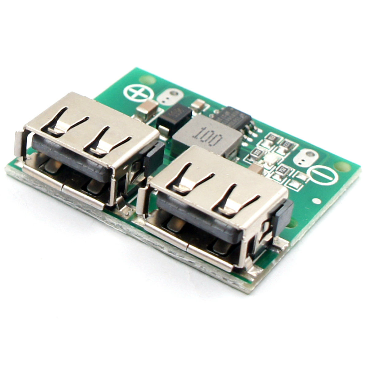 Dual USB 5V 3A DC-DC Buck Voltage Step-down Charging Module 9V 12V 24V ...