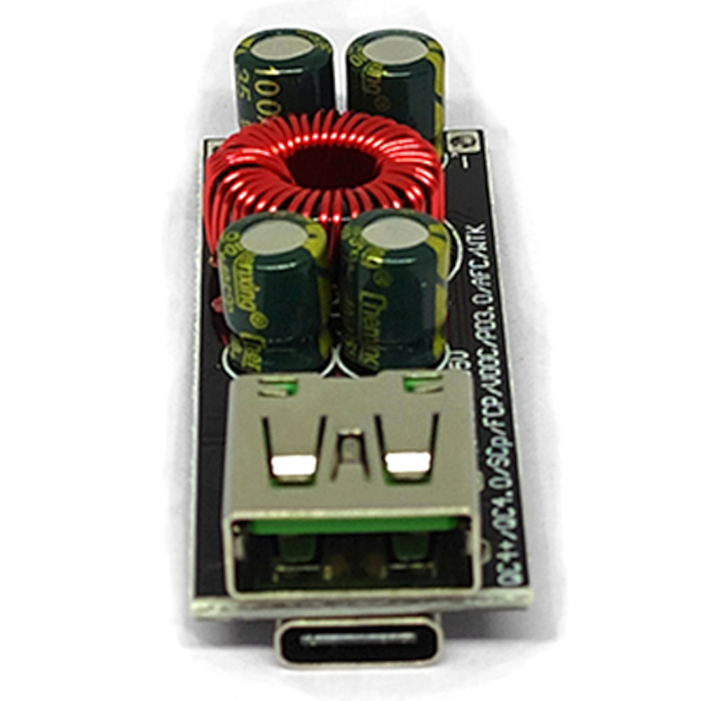 60W 6-35V DC to USB Type C PD 3.0 QC4+ & Type A QC3.0 DC Fast Charge ...