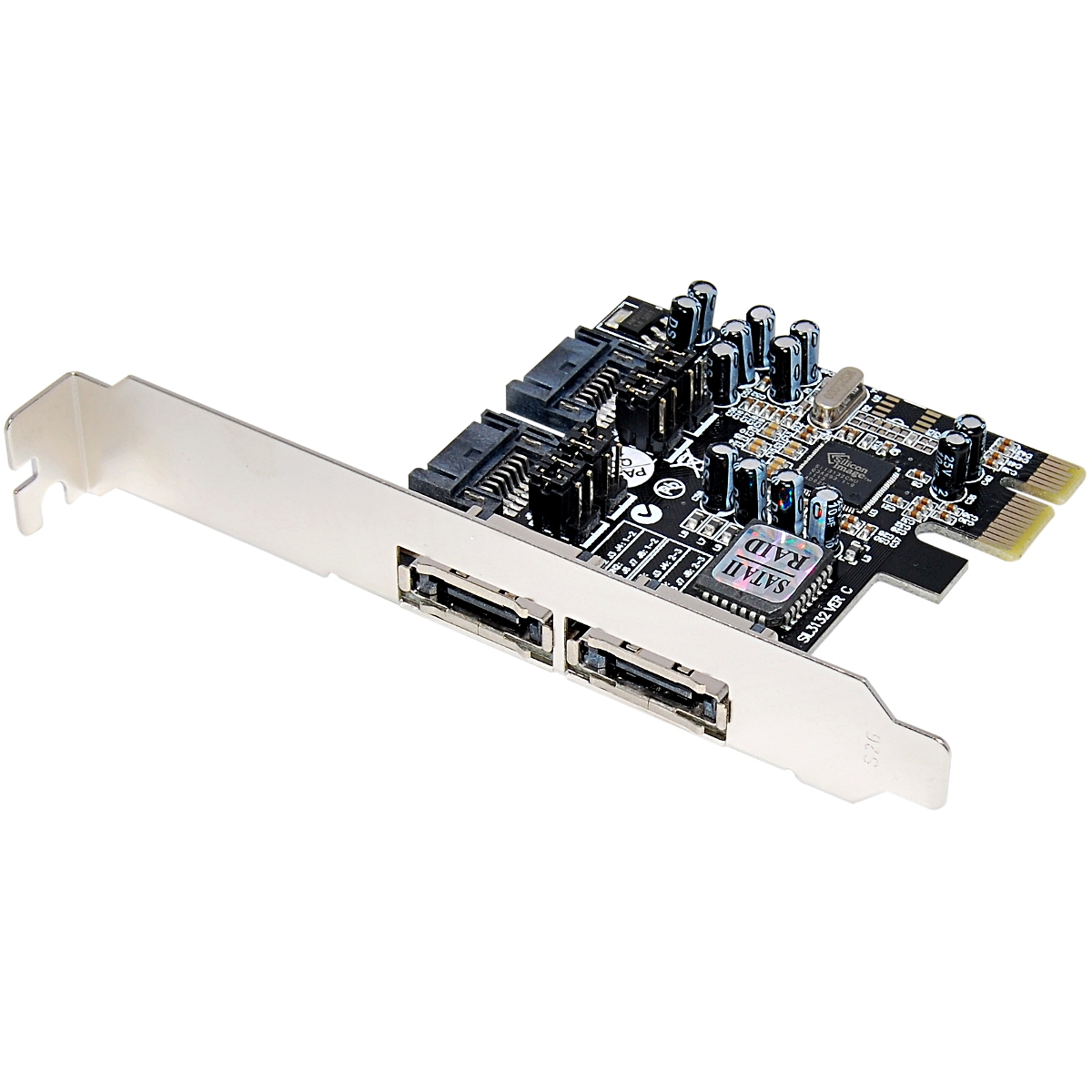 4-Port eSATA + SATA II PCI-Express Combo RAID Controller Card (2+2 ...