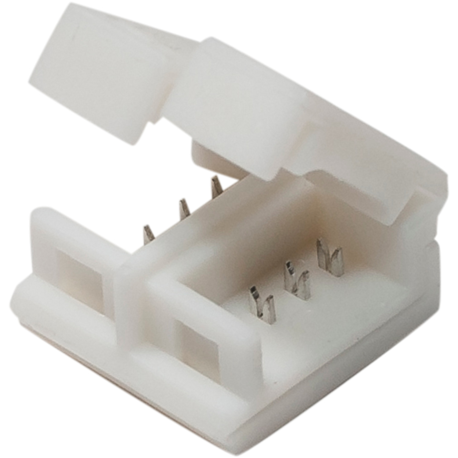 10mm 4-pin Solderless Clip-on Coupler Connector for Waterproof 5050 RGB ...