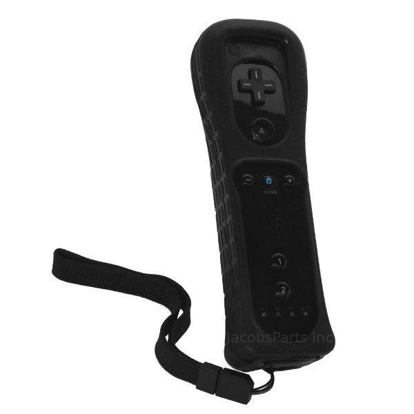 Black Remote Control with Jacket and Strap for Nintendo Wii - $16.05 ...